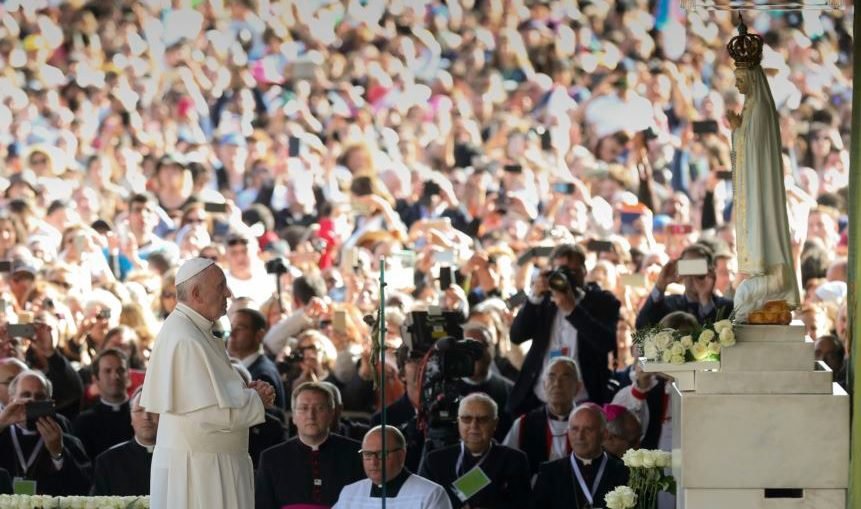 El Papa en Fátima para canonizar a pastorcitos