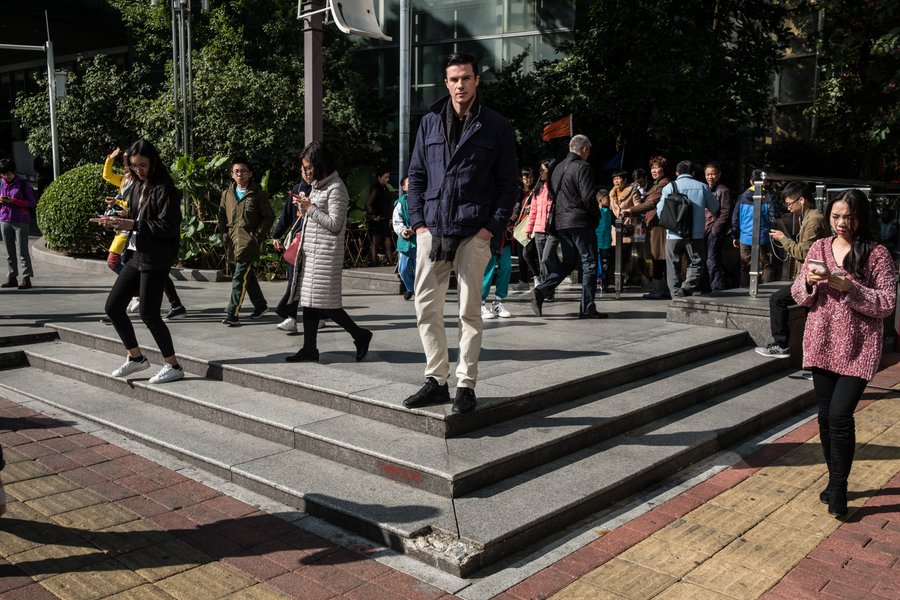 Robyn Sinclair, one of 15 male models who recounted a pattern of unnecessary nudity and coercive ...