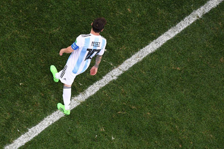 La sombra de Messi