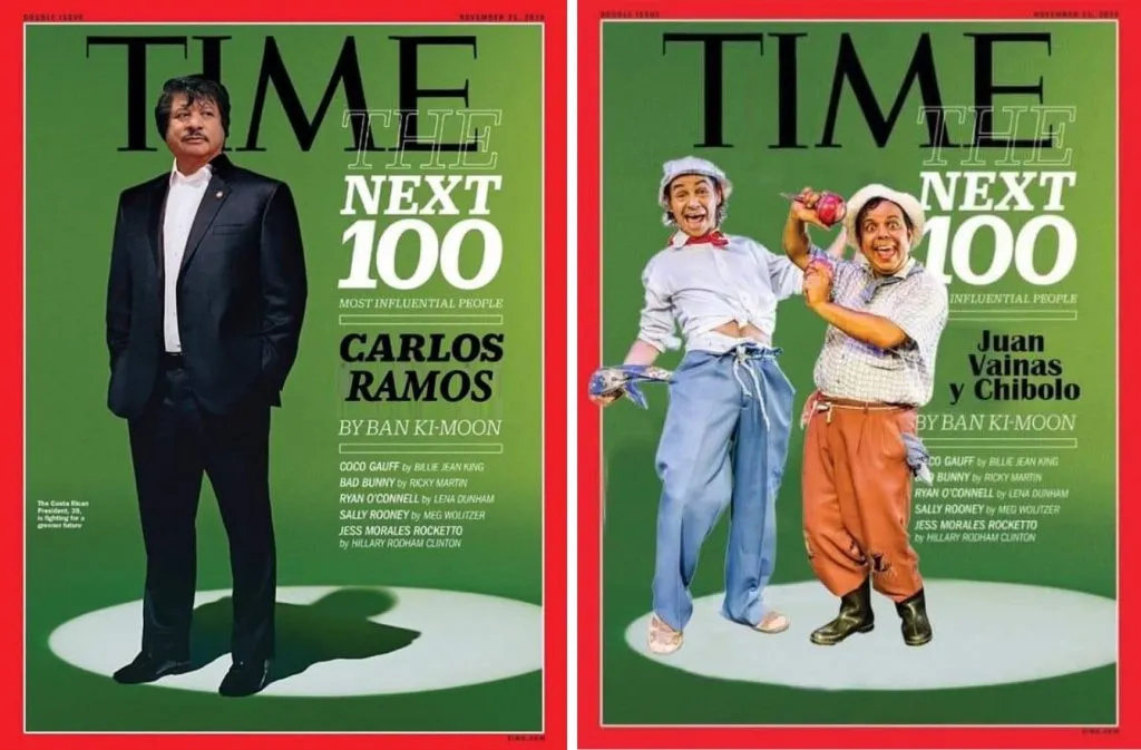 Portada De Revista Time En Blanco