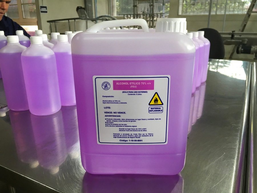 Fanal dispone de 11 millones de litros del alcohol para enfrentar ...