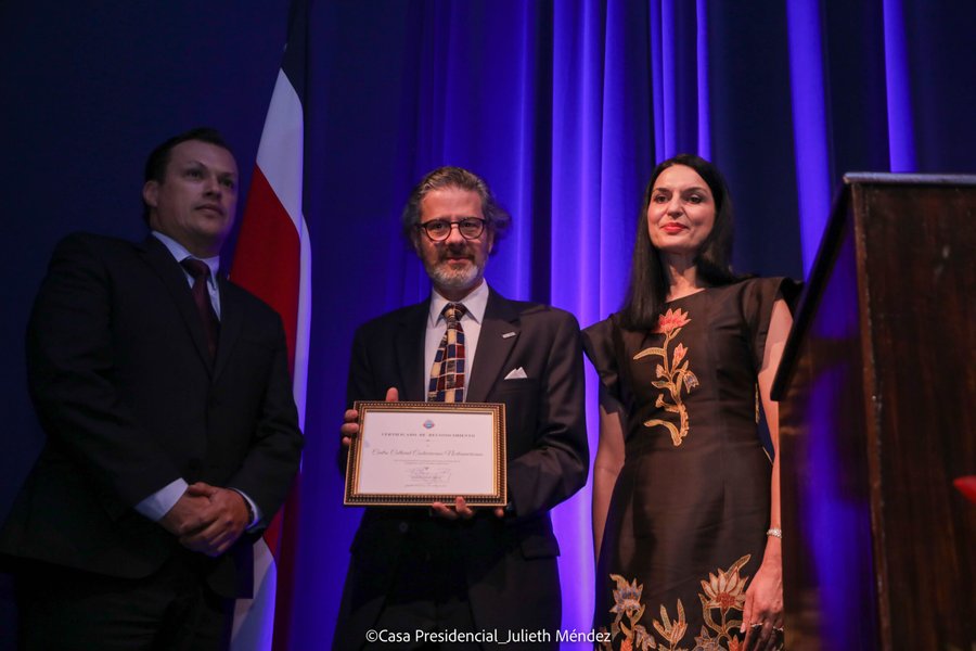 Primera Dama Signe Zeikate_Aniversario 77 Centro Cultural Costarricense ...