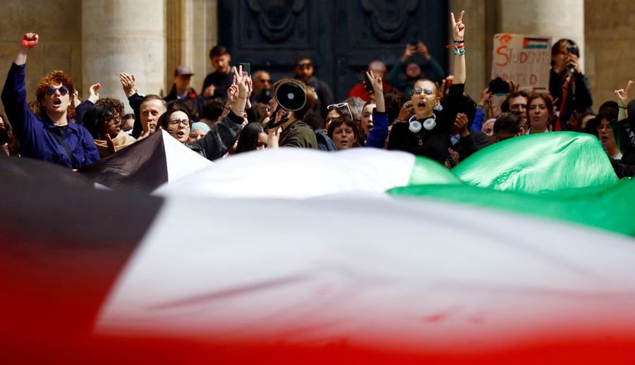 Protestas pro-Palestina se extienden a Europa: la policía disuelve ...