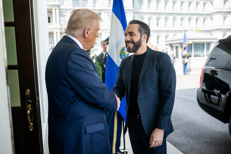 Trump a Bukele: Quiero agradecerte todo el trabajo que has hecho