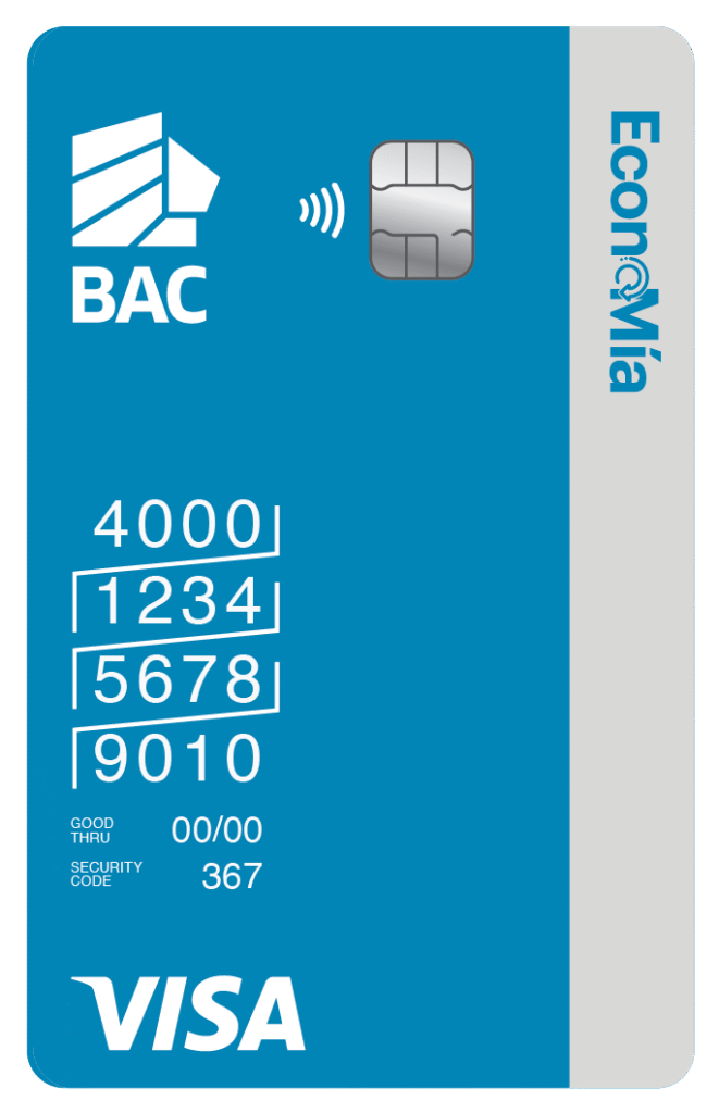 Nueva tarjeta EconoMía de BAC: cashback en consumo cotidiano