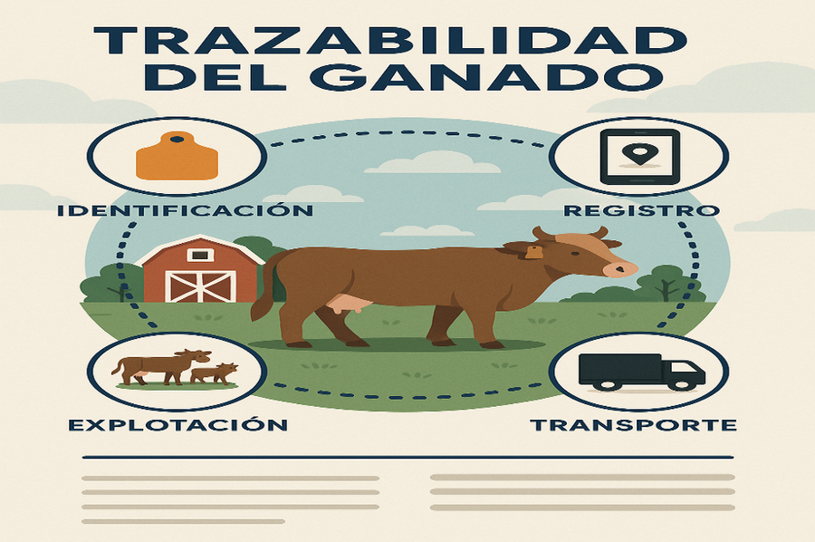 La trazabilidad del ganado